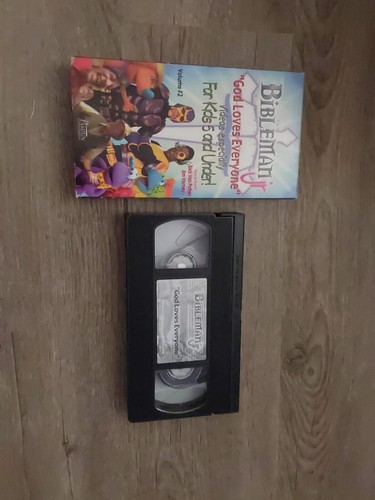 BIBLEMAN JR. Vol. 2 God Loves Everyone Hilarious VHS *Very Rare* Clean ...