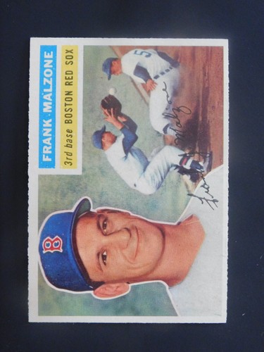 1956 Topps Baseball Card #304 Frank Malzone (NM) | eBay