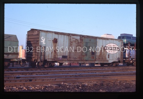 MZ13 NYC NEW YORK CENTRAL 84593 BOXCAR ORIGINAL SLIDE | eBay