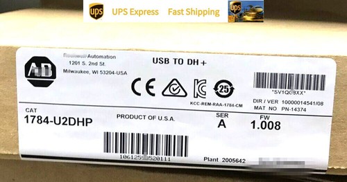 Free Tax 1784-U2DHP /A AB 1784U2DHP USB-to-Data Highway Plus Adapter ...