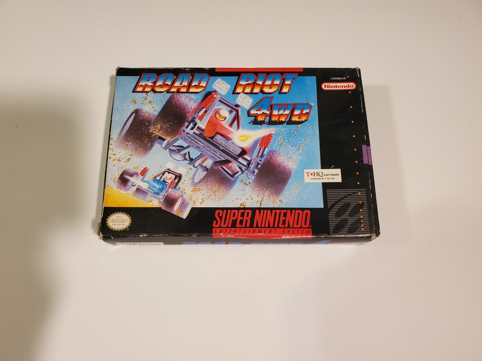 Road Riot 4WD Value - GoCollect (super-nintendo-road-riot-4wd )
