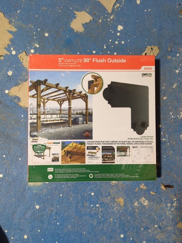 OWT Lite Laredo Sunset 5 in. 12-Gauge Black 90-Degree Steel Flush NEW ...