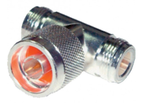 (5 QTY) RF Industries Adapter in T, from NM to double NF connector(RFN ...