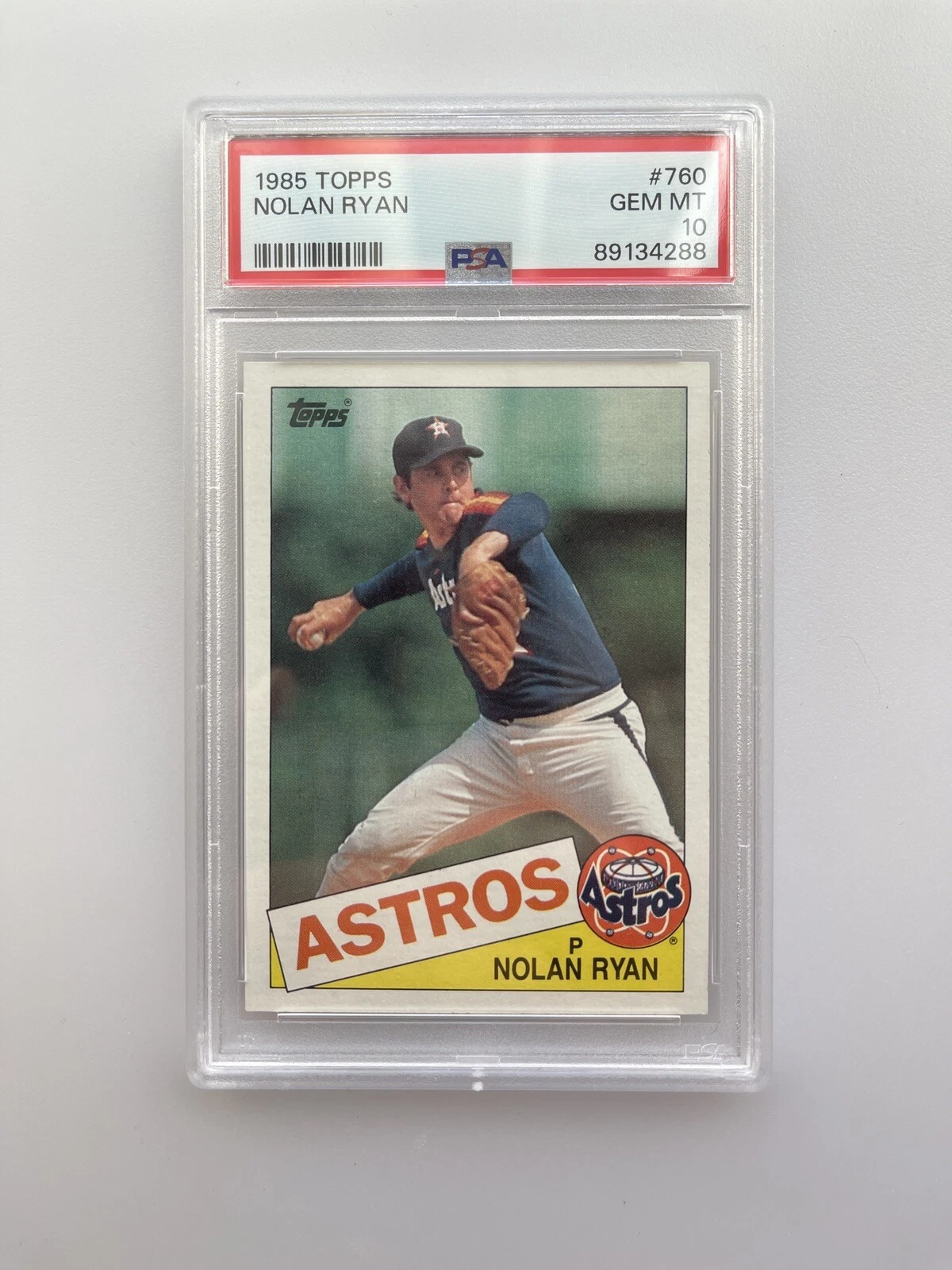 Nolan Ryan 1985 Topps #760 Base Price Guide - Sports Card Investor