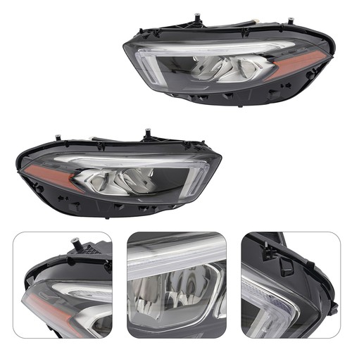 For 2019-2022 Mercedes-Benz A-Class W177 LED Headlight Headlamps Pair ...