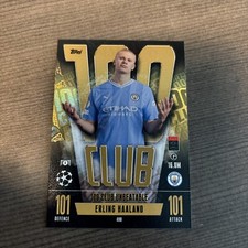 100 Club Unbeatable Erring Haaland 2024 - Card Value