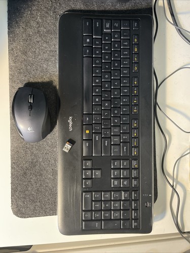 Logitech K800 Wireless Keyboard + Logitech M705. Tested 642125252126 | eBay