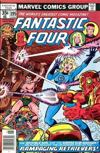 Fantastic Four (Vol. 1) #195 FN; Marvel | Namor Sub-Mariner George ...