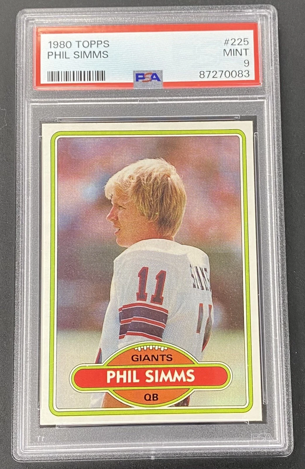 Phil Simms 1980 Topps #225 Base Price Guide - Sports Card Investor