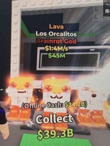 Steal A Brainrot Lava Los Orcalitos | eBay