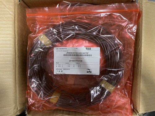 NEW OFS Fiber Cable INDOOR/OUTDOOR SCA TO SCA 75’ | JR5DK001SCASCA075F ...