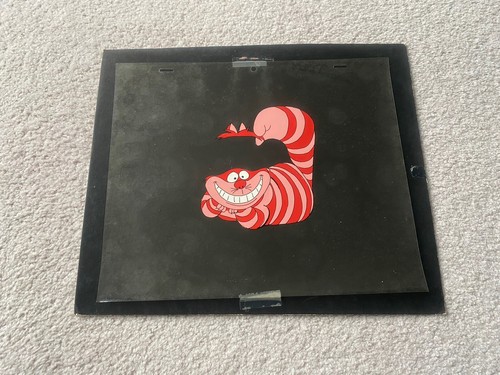 Original WALT DISNEY Alice Wonderland Cheshire Cat Cel Cell Scarce ...