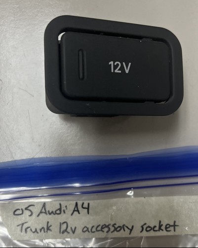 2005 AUDI A4 Trunk 12V Assessory Socket | eBay