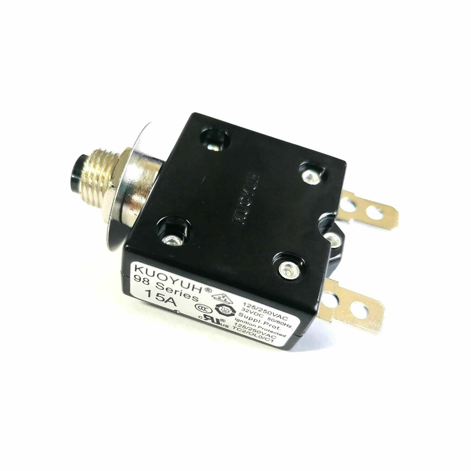 Sang Mao 20A push to reset breaker A-0701 125/250V AC 50V DC | eBay