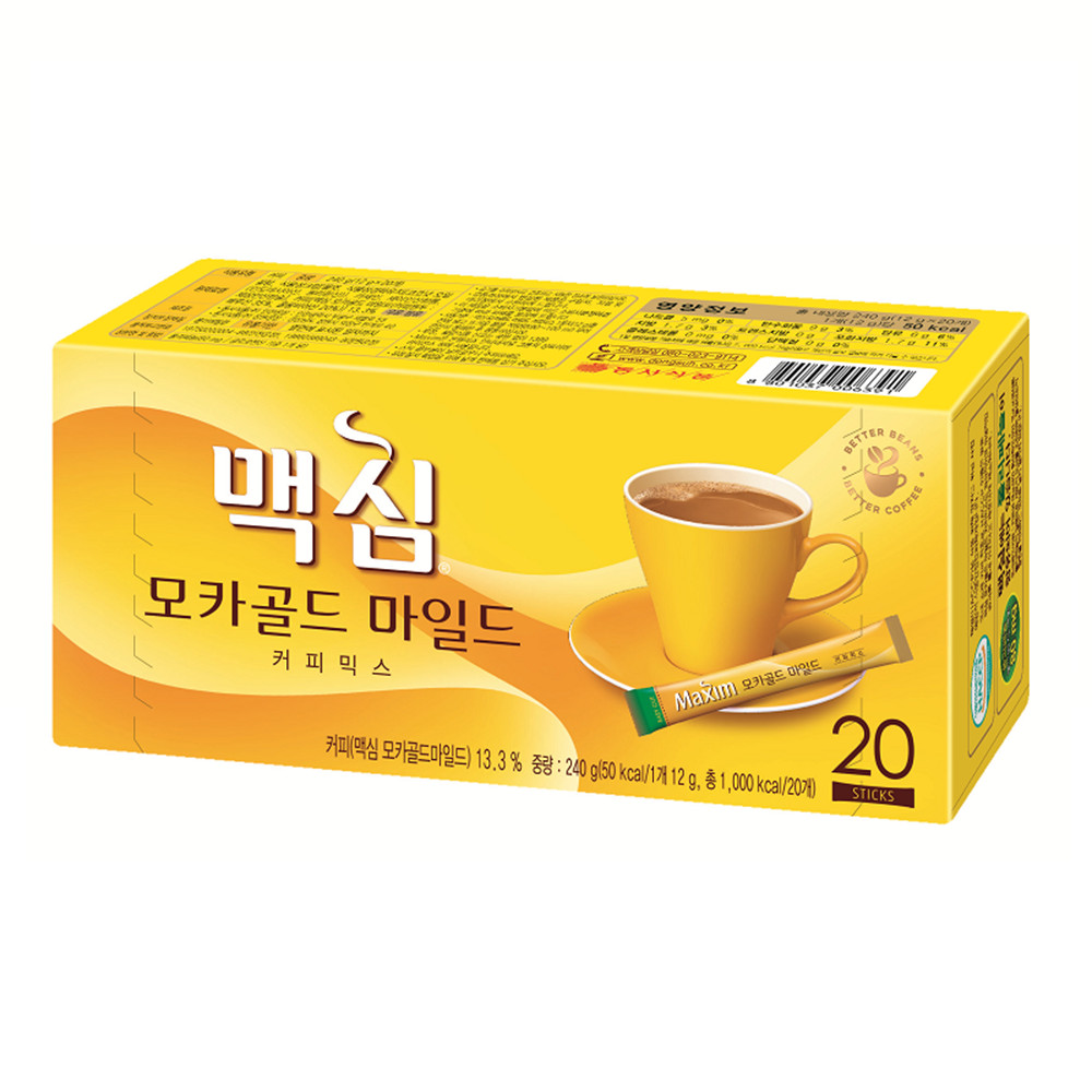 Koreanische Kaffee Mix Maxim Mokka Gold leicht Instant Kaffee mix_100 ...