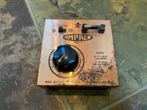 Vintage AMPACK Model Train Transformer | eBay