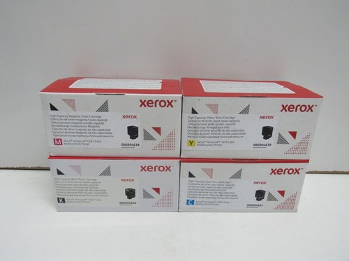 LOT OF 4! GENUINE XEROX 006R04636/006R04637/006R04638/006R04639 ...