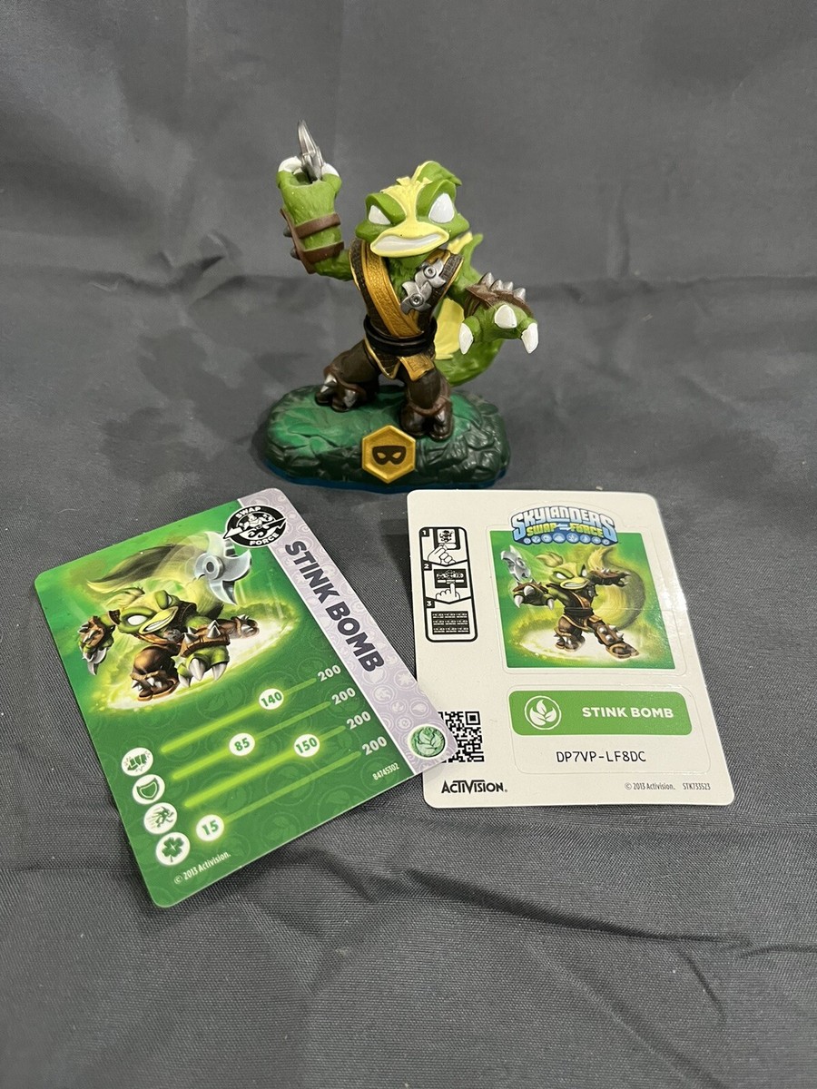 Skylanders Swap Force Coloring Pages Stink Bomb