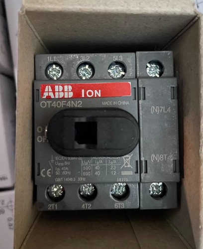 ABB Disconnect Switch OT40F4N2 | eBay
