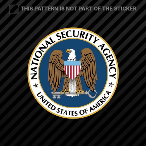 National Security Agency NSA Sticker Self Adhesive Vinyl covert | eBay