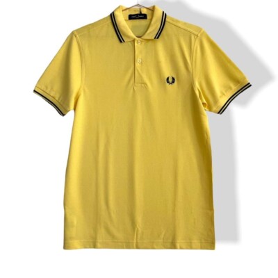 Fred Perry Yellow Clothing for Men for sale | eBay