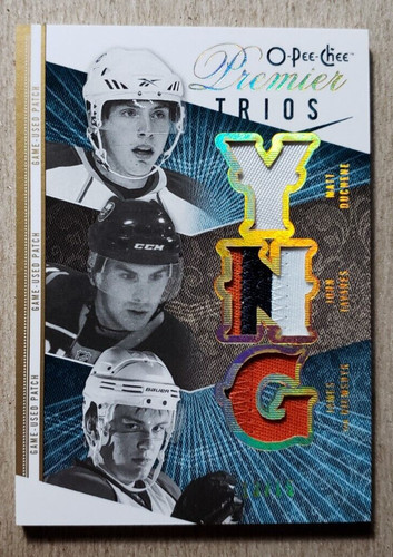 2009-10 O-Pee-Chee Premier Trios John Tavares Duchene van Riemsdyk ...