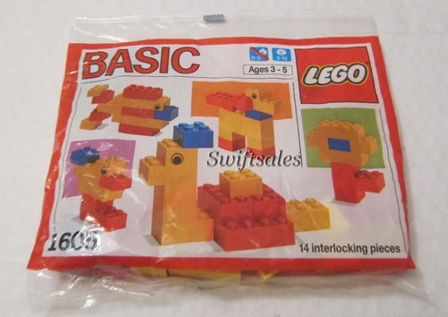 LEGO 1605 Snail - Vintage LEGO BASIC From 1987 - 14 Pieces - New Sealed! | eBay
