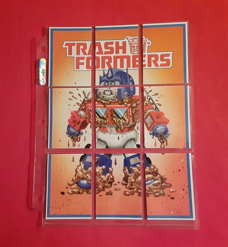garbage pail kids transformers optimus prime optimus fine we hate the ...