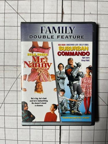 Mr. Nanny & Suburban Commando Family Double Feature DVD Featuring Hulk ...