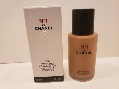Chanel ~ NO#1 Fond De Teint ~ Red Camellia Revitalizing Foundation~B60 ...