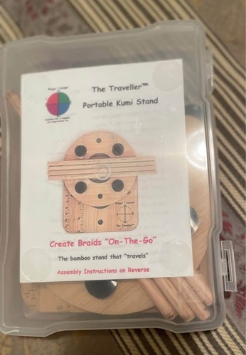 The Traveller(tm) Portable Kumihimo Stand from MaggieTDesigns | eBay