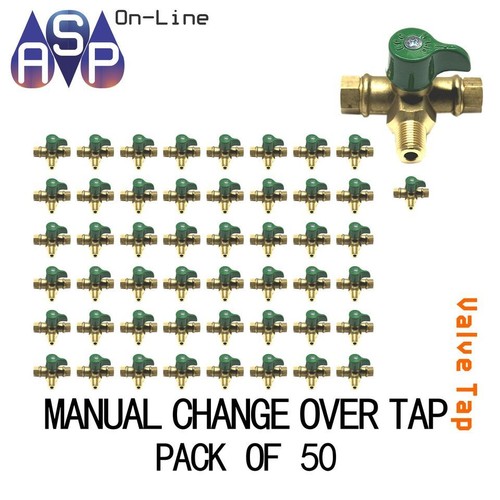 GAS LPG REGULATOR - MANUAL CHANGEOVER VALVE/TAP 2 STAGE PACK OF 50 ...