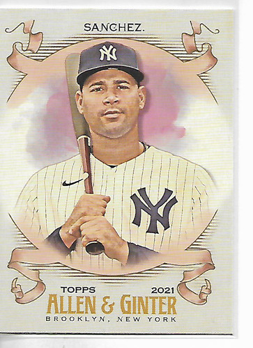 2021 Topps Allen & Ginter Gary Sanchez Card | eBay