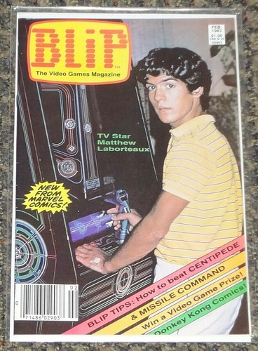 1983 MARVEL BLIP #1 VF/NM 1st APPEARANCE MARIO DONKEY KONG VIDEO GAME ...