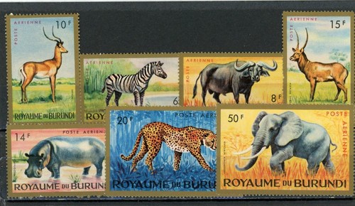Burundi Animals Scott# C1-C7 Mint NH | eBay