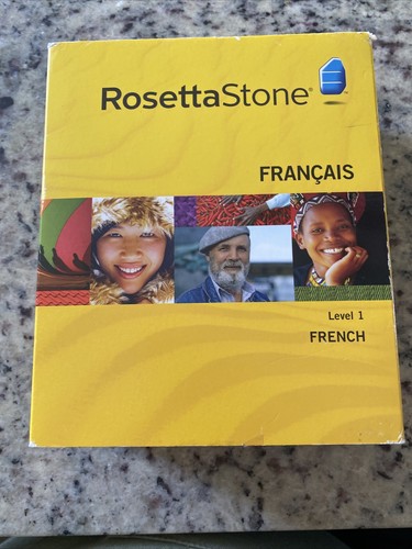 Rosetta Stone FRENCH Level 1 Version 3 Win/Mac CD-Rom +3CDs & Headset ...