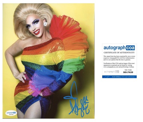 ALYSSA EDWARDS SIGNED RUPAUL’S DRAG RACE LEGEND 8x10 PHOTO - ACOA COA ...