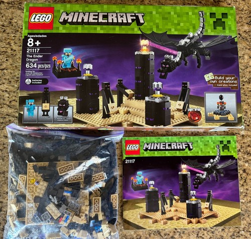 LEGO Minecraft - The Ender Dragon 21117 COMPLETE 673419222785 | eBay