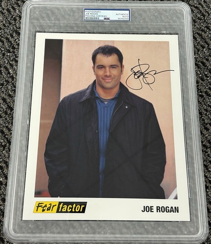 Joe Rogan Signed Autograph 8x10 Fear Factor Promo Photo PSA/DNA ...