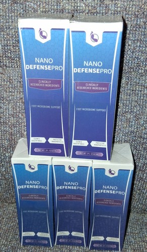 (5 Pack) Nano Defense Pro Drops - NanoDefense Liquid Foot Microbiome ...
