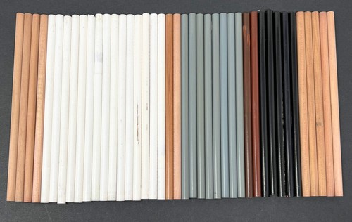 UNBRANDED Neutral Tones Colored Pencil Lot: 40 Assorted Pencils UNUSED ...