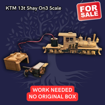 Shay Locomotive In Ho Scale Model Railroad Locomotives | eBay