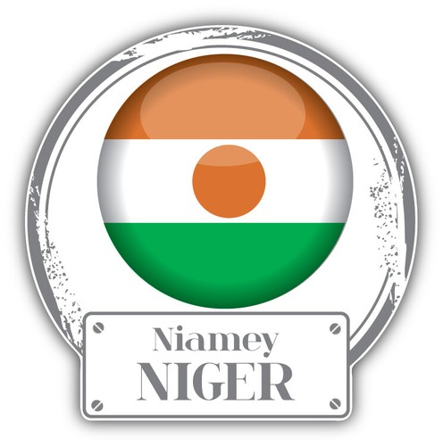 Niger Flag Label Car Bumper Sticker Decal | eBay