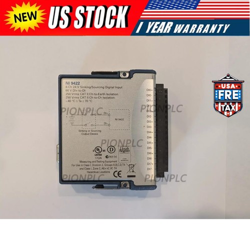 NEW National Instruments NI 9422 NI-9422 8-Channel Digital Input Module ...
