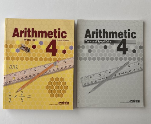 NEW 4th Abeka Grade 4 Math / Arithmetic student books fourth edition | eBay