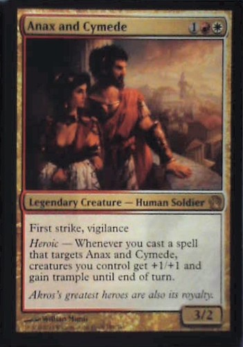 Anax and Cymede - Theros: #186, Magic: The Gathering Lp C283 | eBay