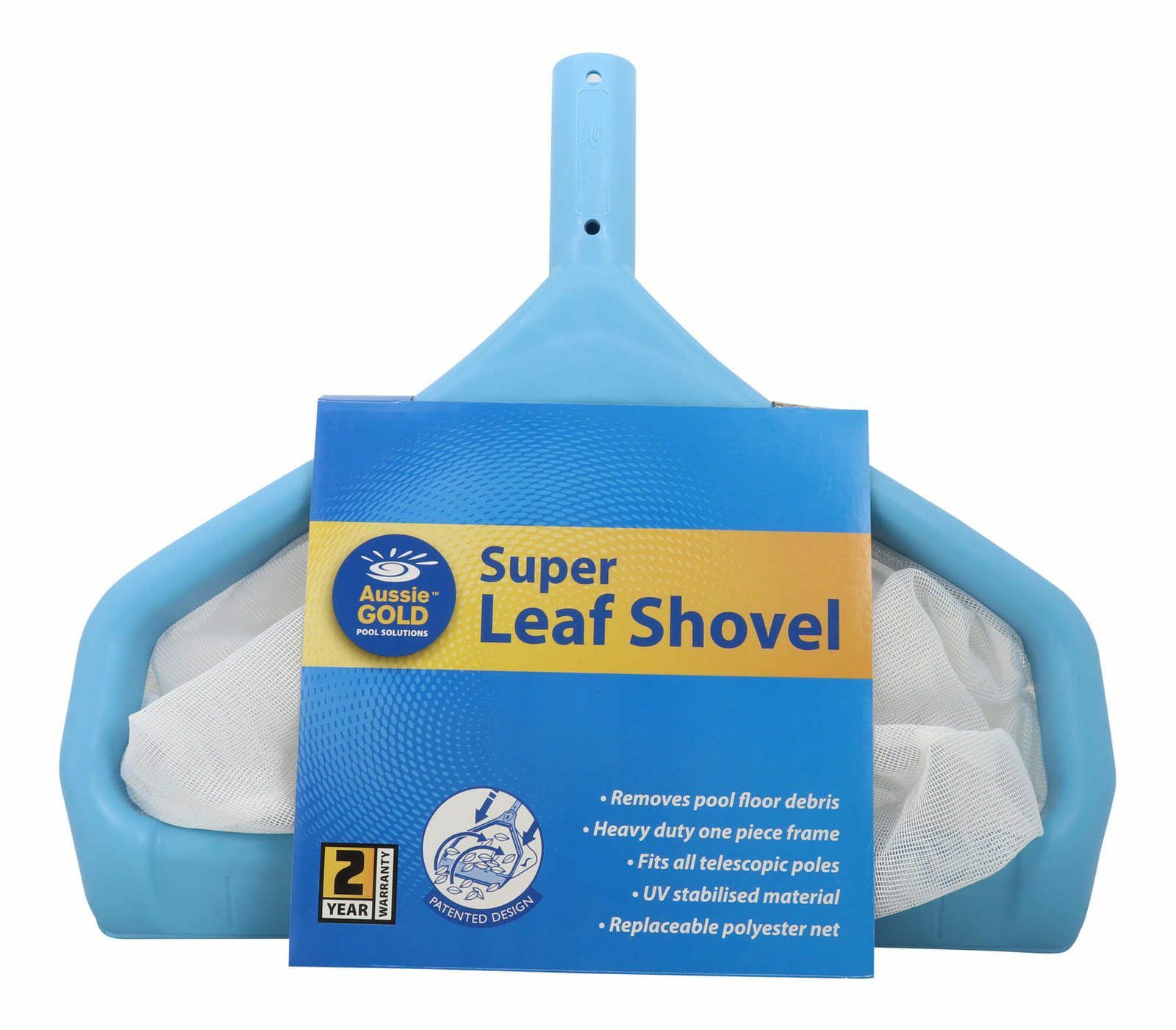 Replacement Pool Net For Leaf Rake Scoop Shovel Aussie Gold Magnor Fine ...