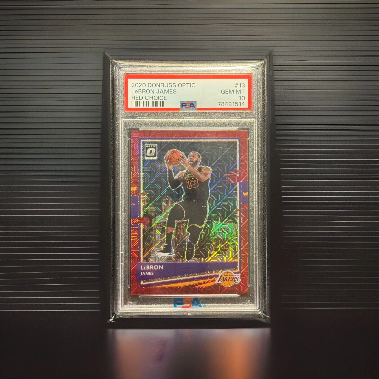 LeBron James 2020 Optic #13 Choice Red /88 Price Guide - Sports Card ...