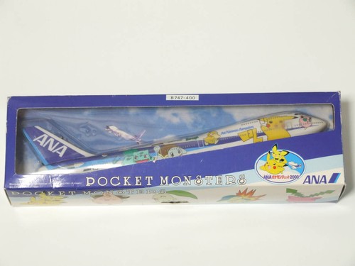 ANA All Nippon Airways Pokemon Jet 2000 Boeing 747-400 1/250 JA8965 ...