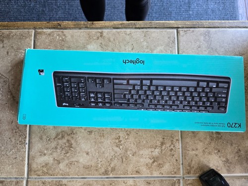 Logitech K270 Wireless Keyboard PC/MAC Includes Unifying Receiver - NIB ...